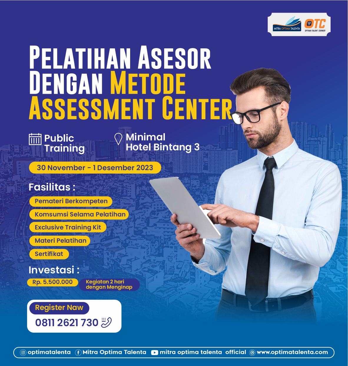 Pelatihan Asesor dengan Metode Assesment Center - Mitra Optima Talenta